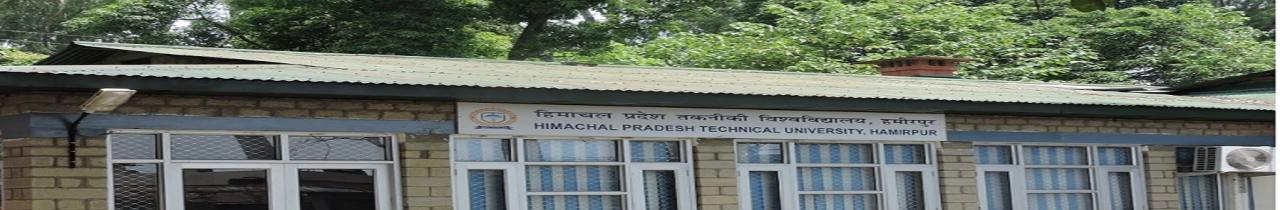 HPTU - Himachal Pradesh Technical University Admission 2025: Fees ...