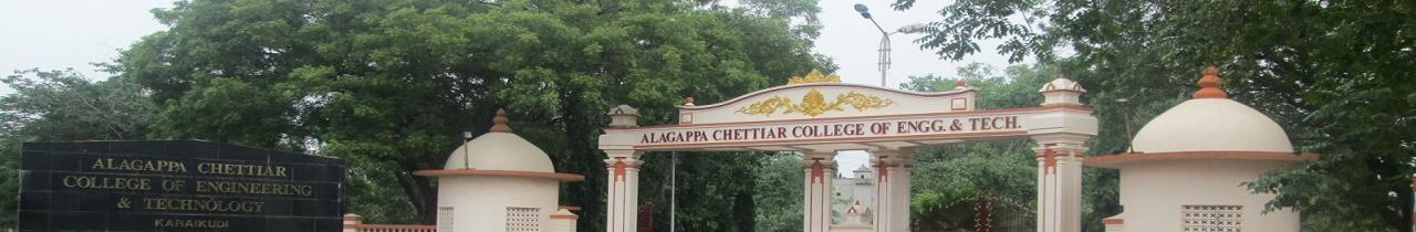 Alagappa Chettiar Government College of Engineering and Technology ...