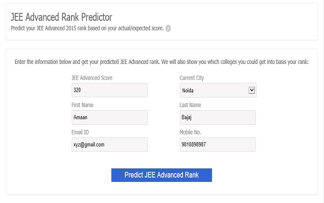 Shiksha.com launches JEE Advanced 2015 Rank Predictor | shiksha.com