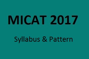 MICAT 2017 syllabus & pattern | Shiksha