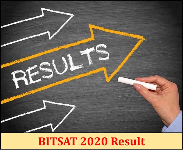 BITSAT 2020 Result, Score Card & Merit List - Download Here