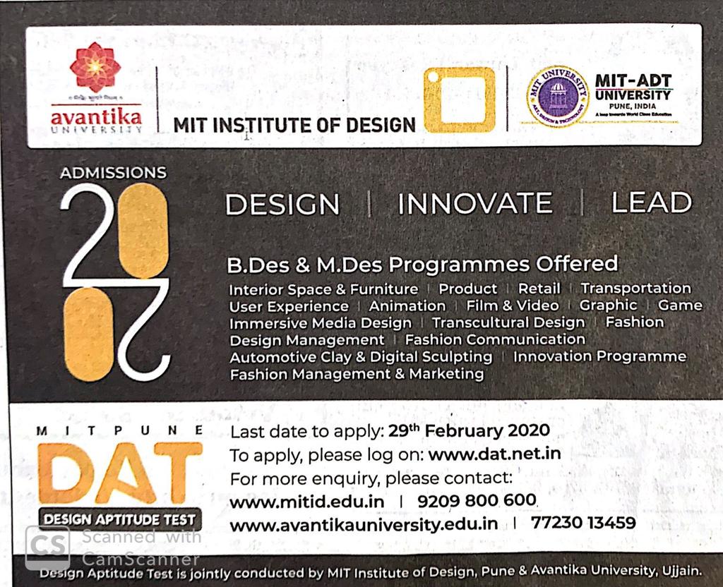Mit Institute Of Design Mitid Pune Courses Fees Placement