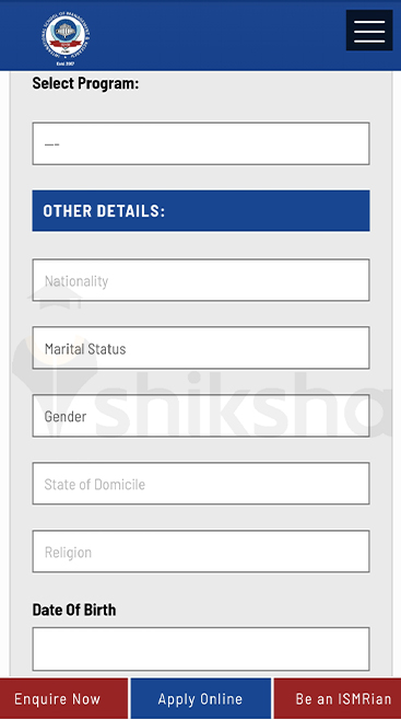 ISMR Pune Admission 2023 (Open): Eligibility, Process, Fees, Dates ...