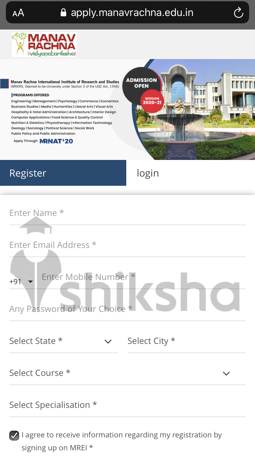 MRIIRS Admission 2024: CUET, Process, Eligibility & Dates