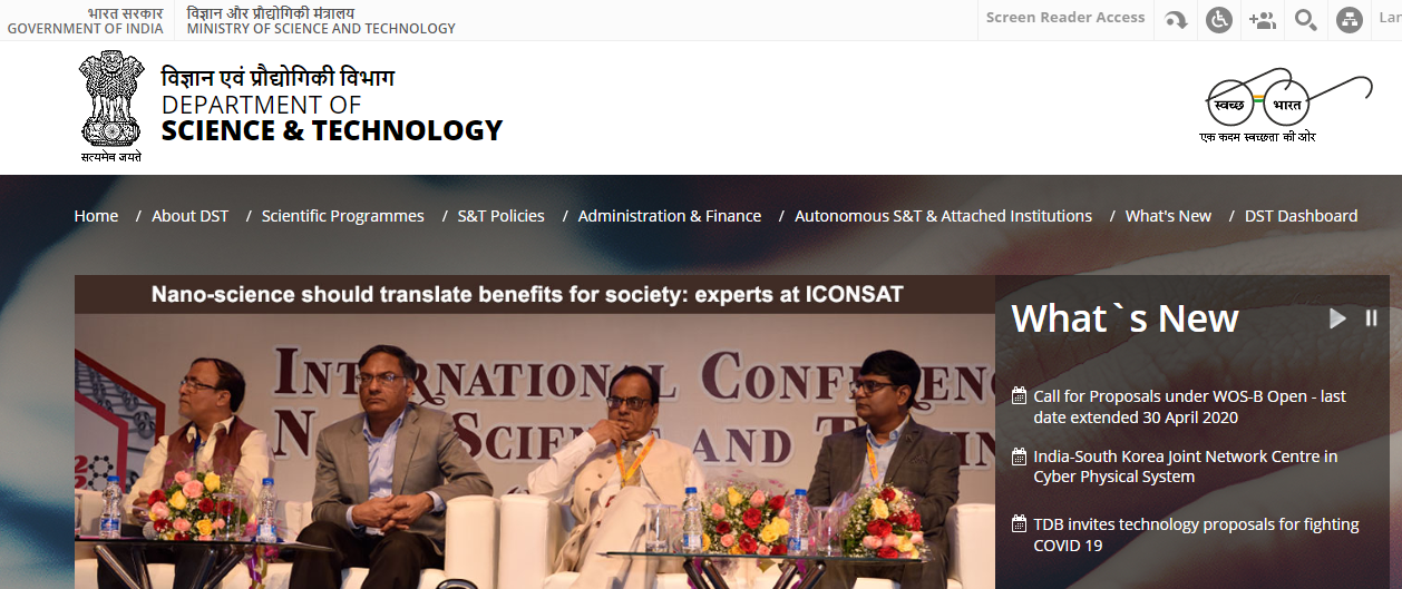 Ministry of Science & Technology invites project proposals from 'Yoga ...