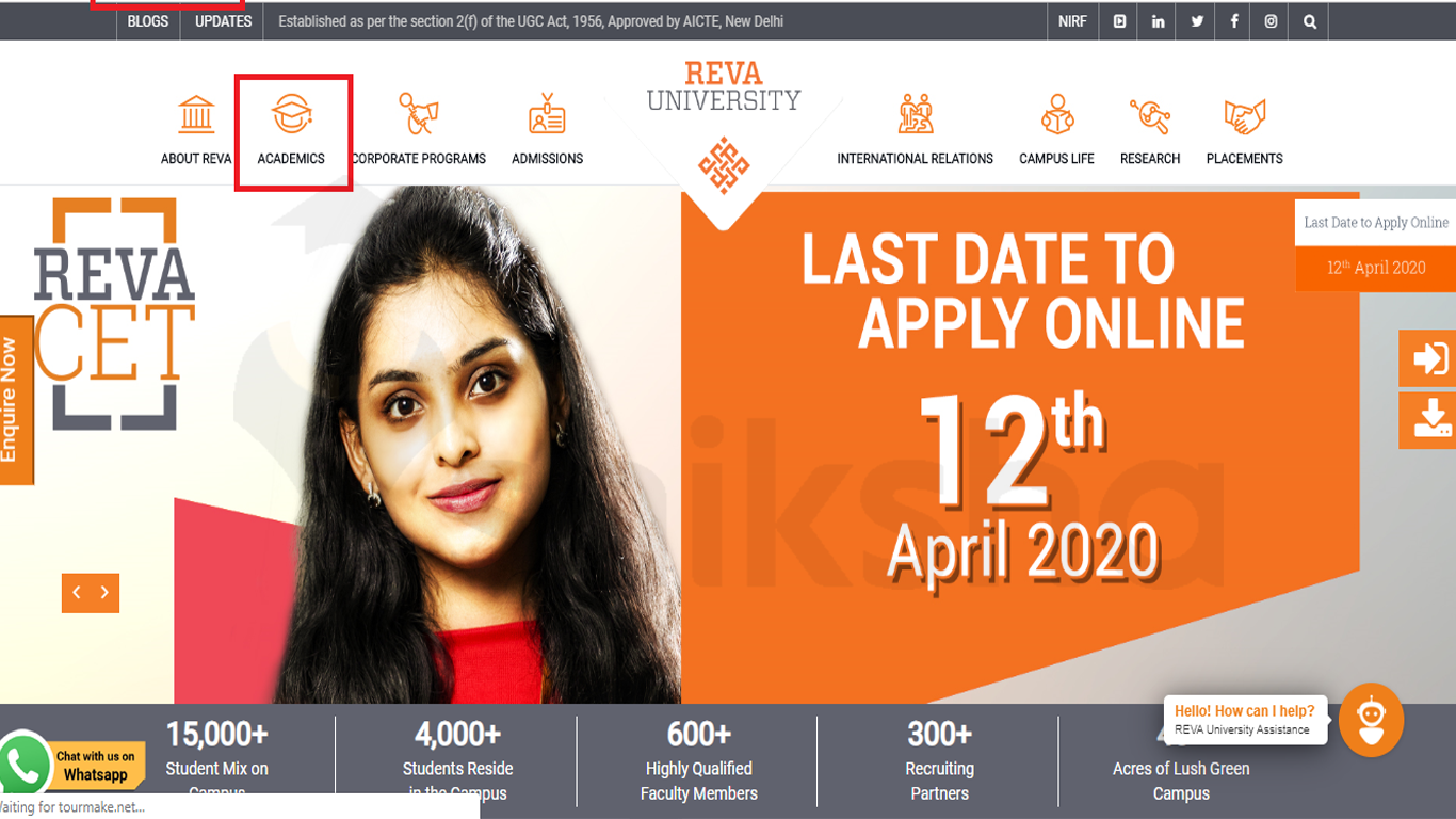 Reva University Results 2020: Application, Semester & Revaluation Results