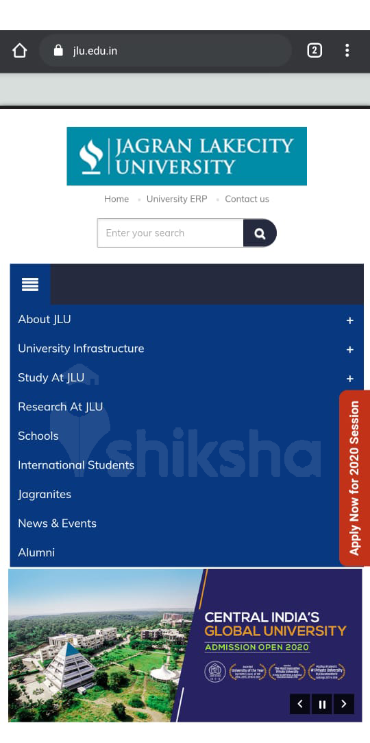 JLU Admission 2022: Eligibility, Application Process, Fee, Dates