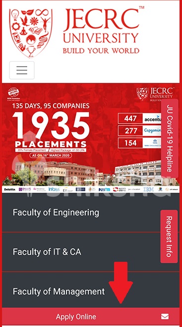 JECRC University, Jaipur Admission 2021: Application, Eligibility ...