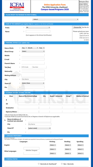ICFAI University Jharkhand Admission 2024: Eligibility, Fees, Dates ...