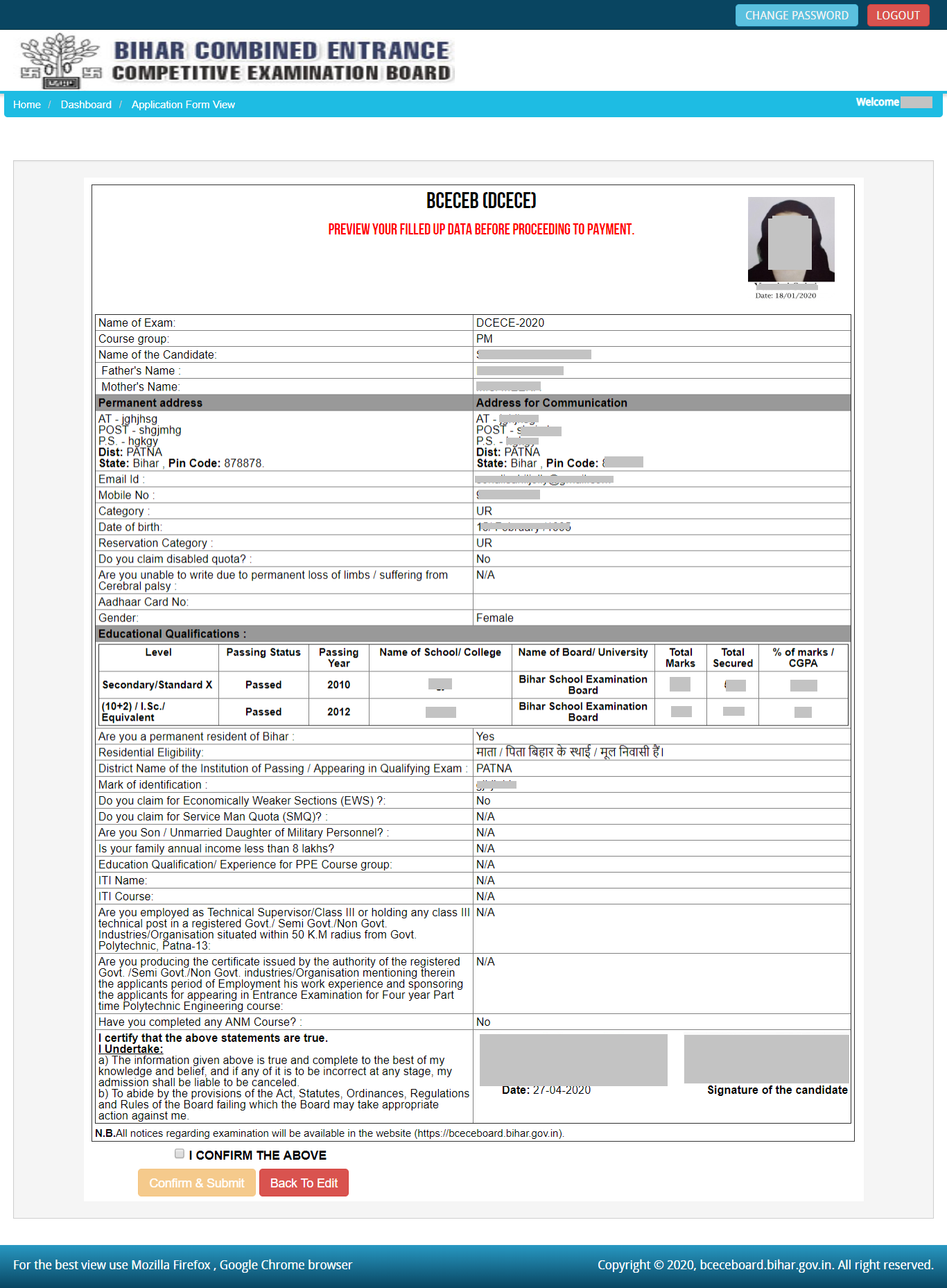 Paramedical Form 2023 - Printable Forms Free Online