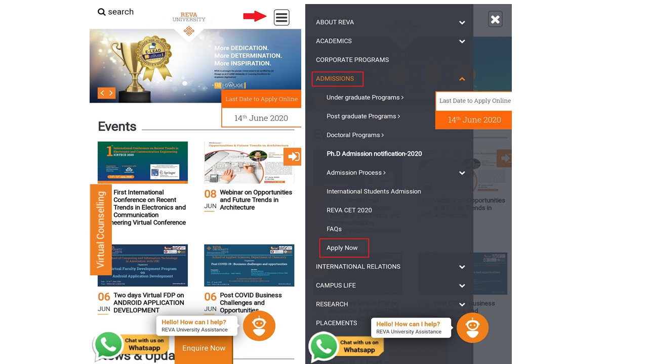 REVA University Admission 2021: Dates, Eligibility, Selection Process ...