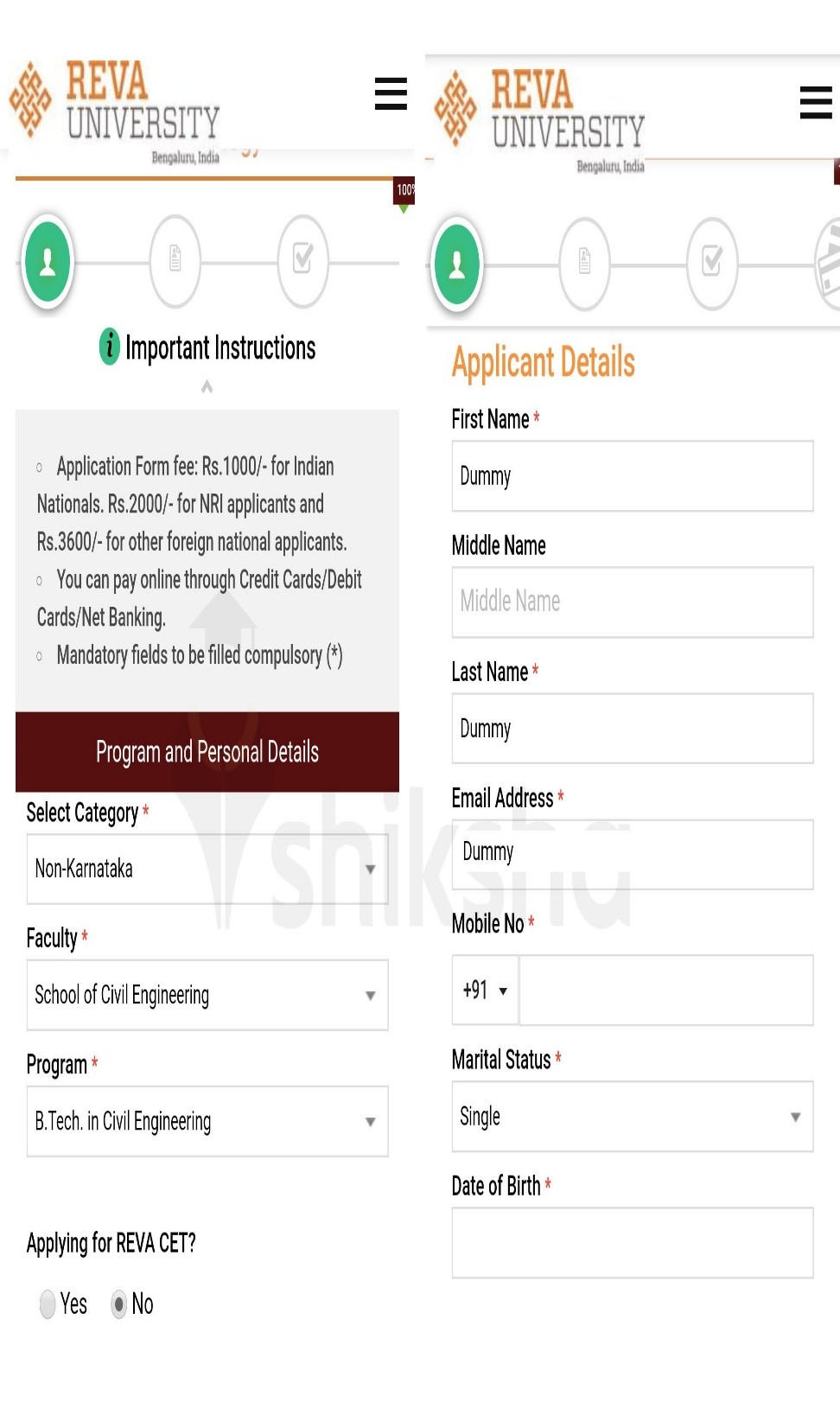 REVA University Admission 2021: Dates, Eligibility, Selection Process ...