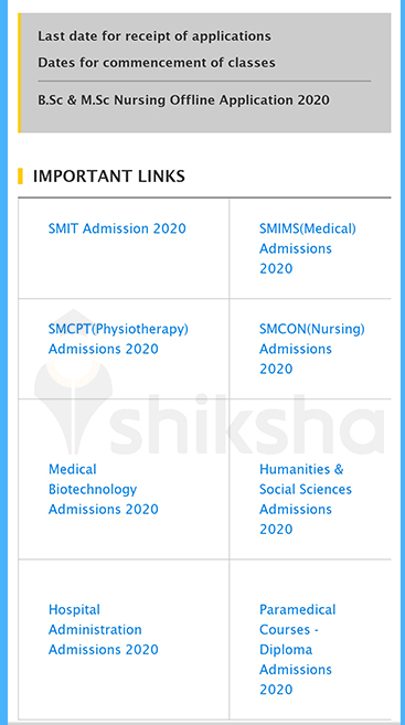 SMIMS Gangtok Admission 2024: Courses, Eligibility, Process & Application