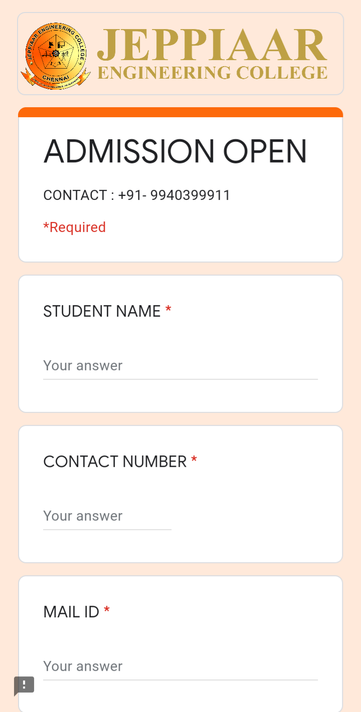 Jeppiaar Engineering College Admission 2024: Eligibility, Process, Date ...