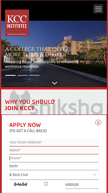 KCC Institute of Technology and Management Admission 2023: Eligibility ...