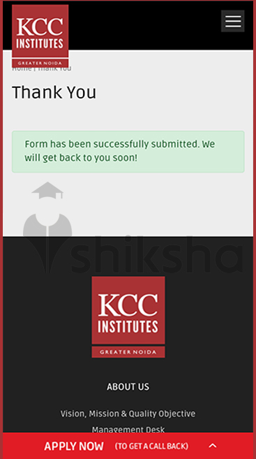 KCC Institute of Technology and Management Admission 2023: Eligibility ...