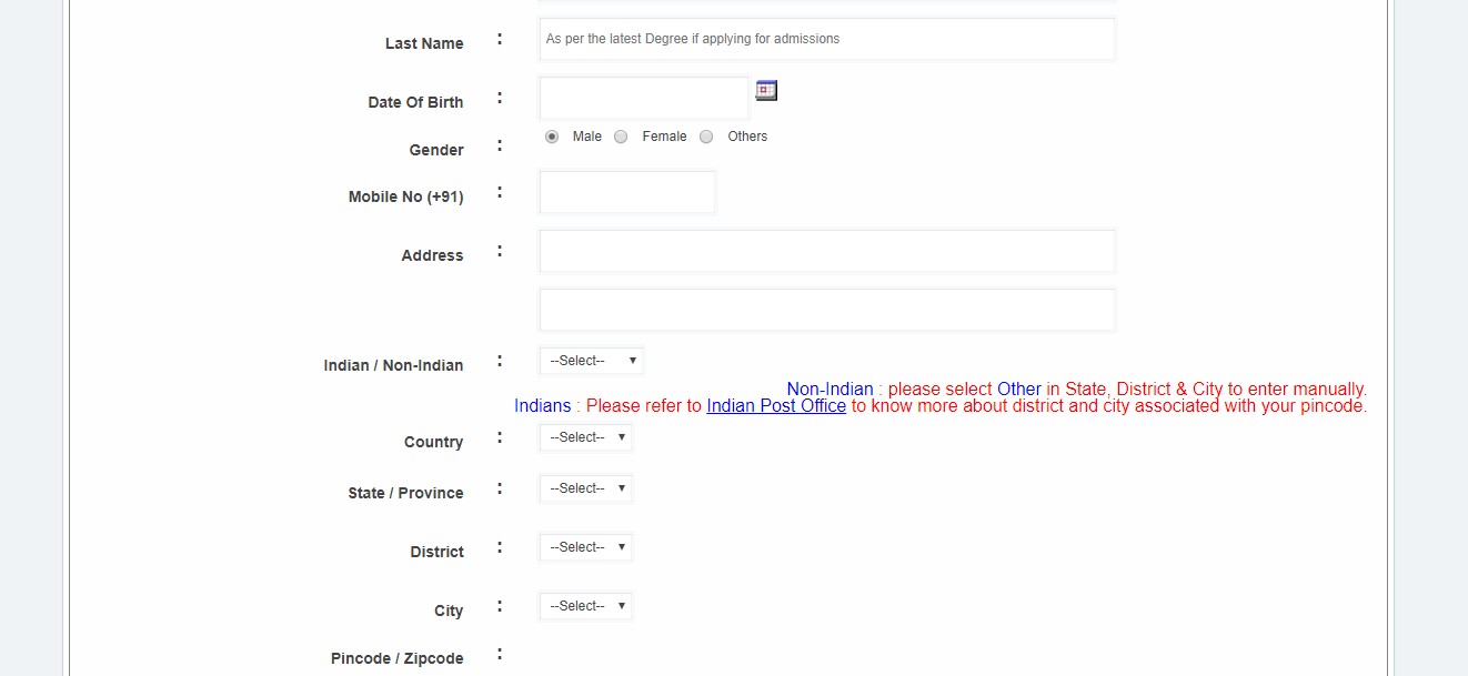 CEED 2022 Registration & Application Form (Out) - Apply for CEED Online