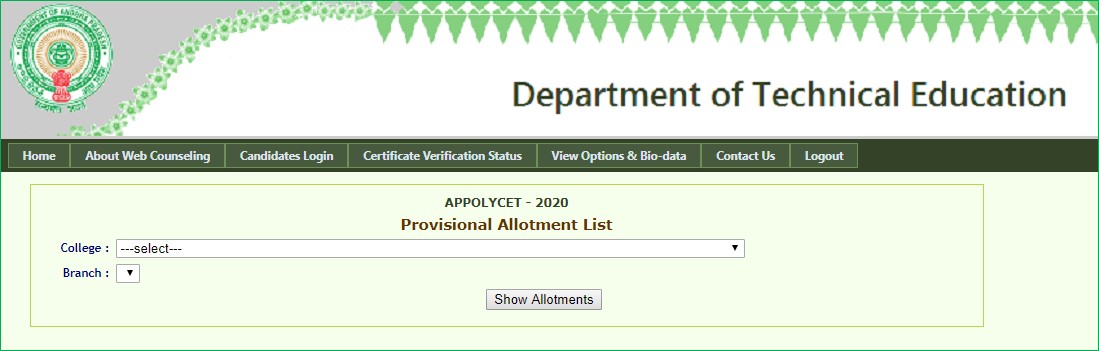 AP POLYCET 2020 Counselling (Started): dates, document verification ...