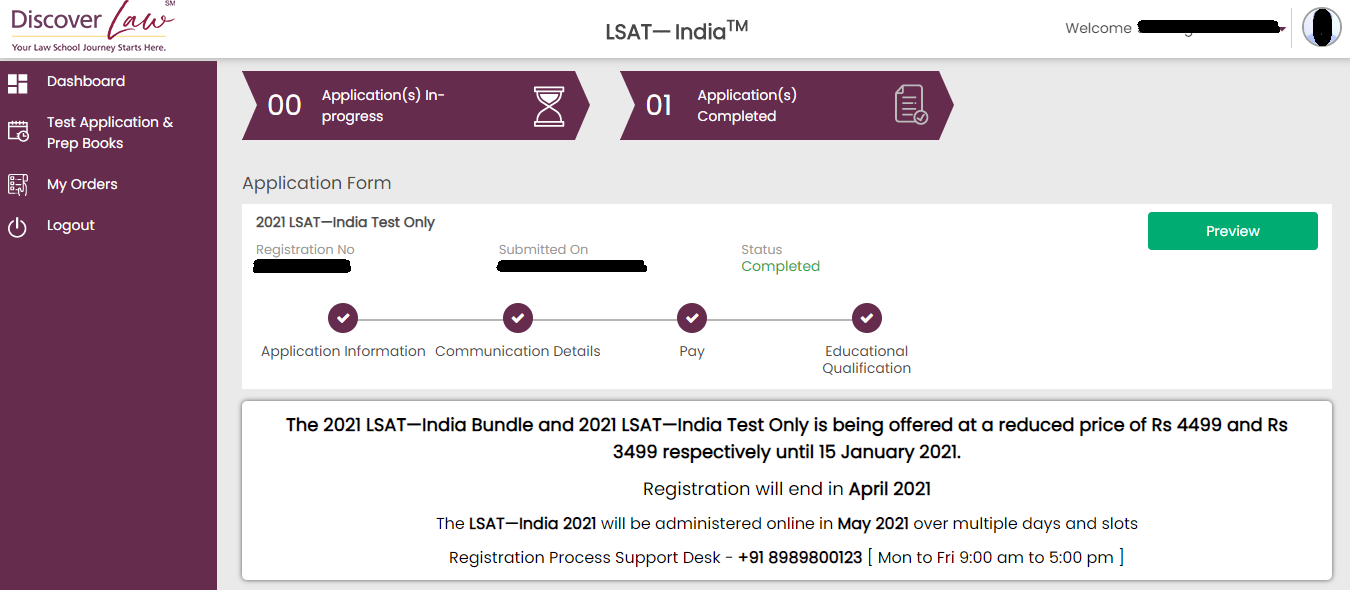 LSAT India 2022 Application Form (Extended): Steps to Apply Online ...