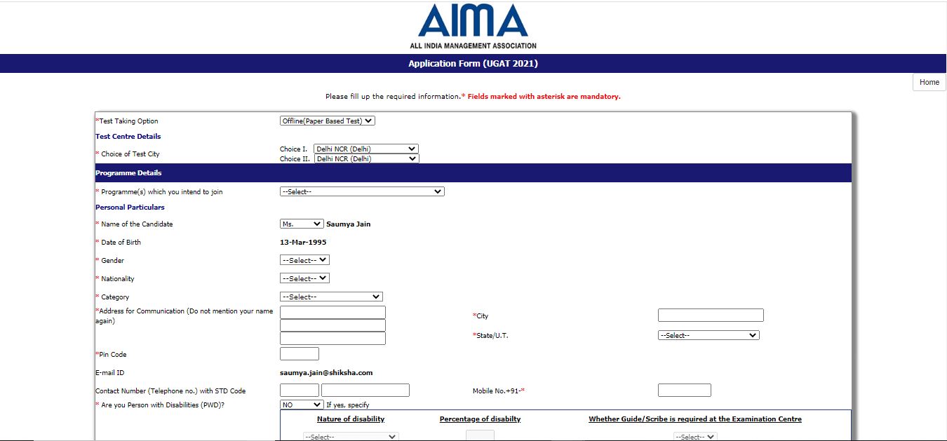 UGAT Application Form 2024 (Closed): Last Date June 9, Fees & How to ...