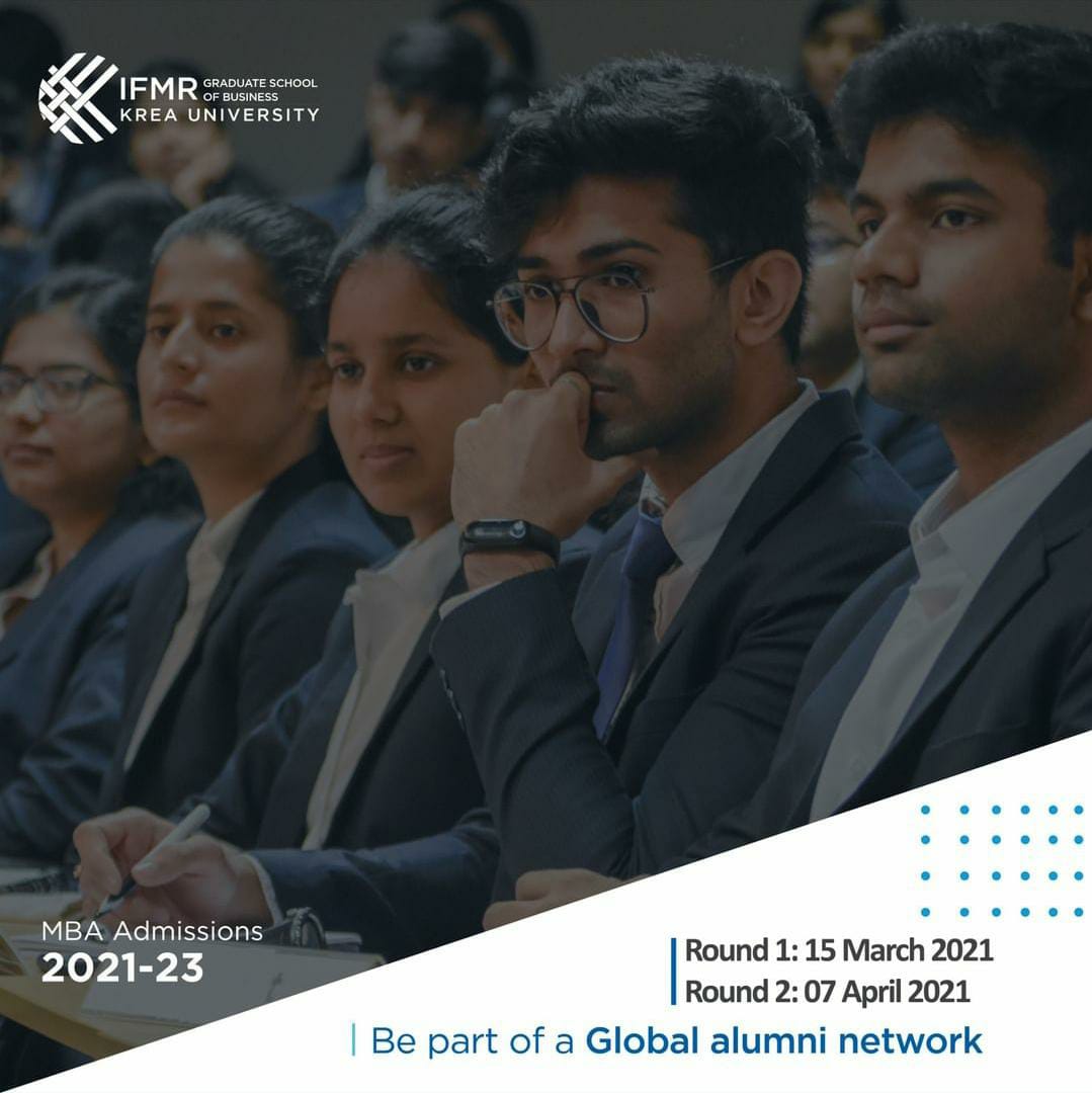 IFMR Graduate School of Business - Fees, Placements, Ranking, Admission ...