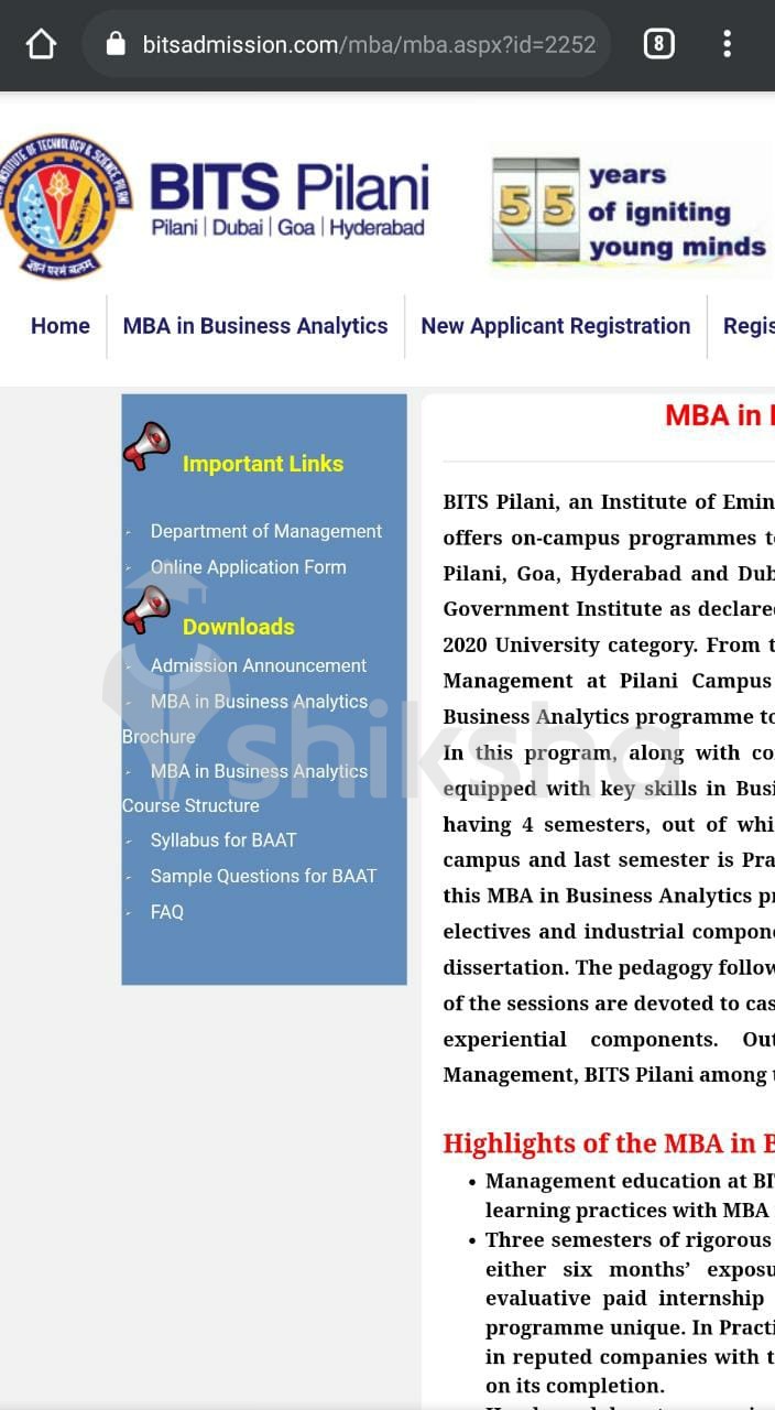 BITS Pilani Admission 2021: BITSAT Form (Out), Eligibility, Selection ...