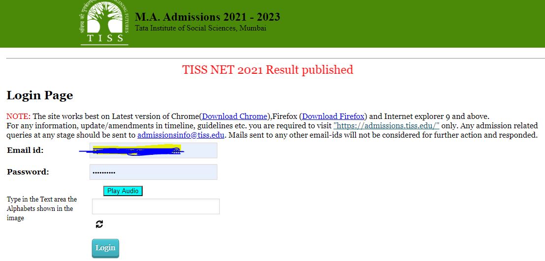 TISSNET 2021 Result (Out): Scorecard, Cutoff, PIT/PI Schedule, Final ...