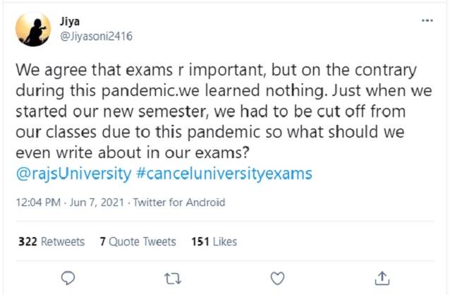 #CancelUniversityExams: Students demand Universities to cancel semester ...