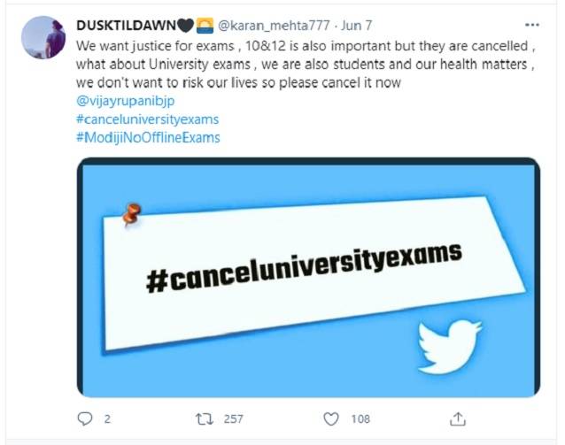 #CancelUniversityExams: Students demand Universities to cancel semester ...
