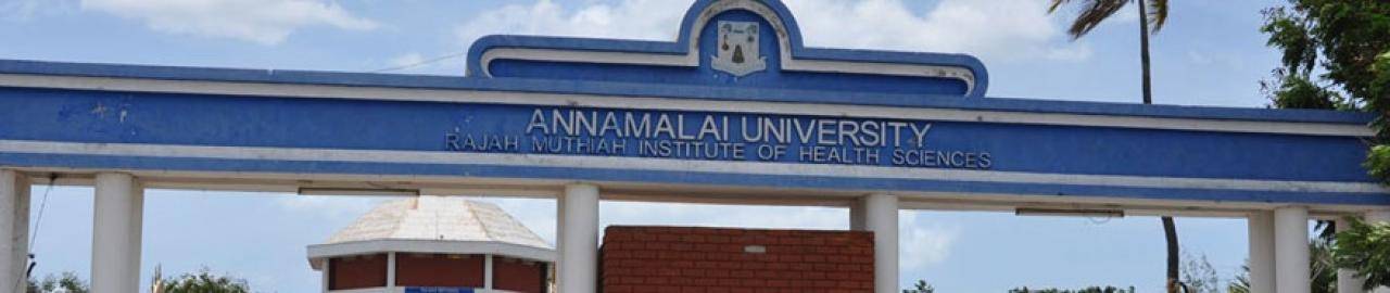Annamalai University Admission 2021: Application process for on-campus ...
