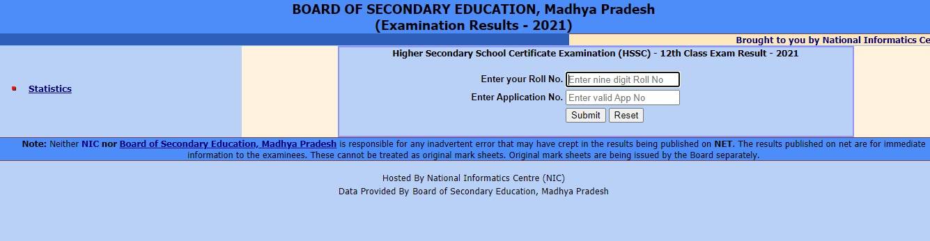 MP Board 12th Result 2021 (Out): Check MPBSE Class 12 Results ...