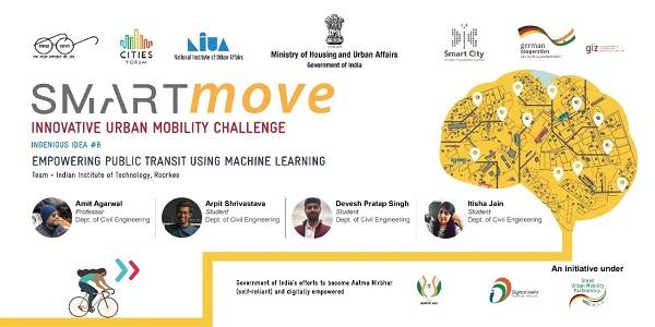 IIT Roorkee wins Smart Move Innovative Urban Mobility Challenge