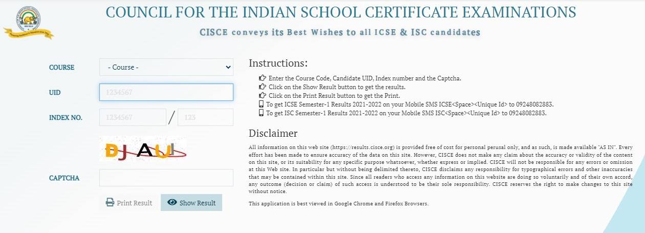 ICSE Class 10 Result 2022 Semester 1 (Out): Check ICSE 10th Result at ...