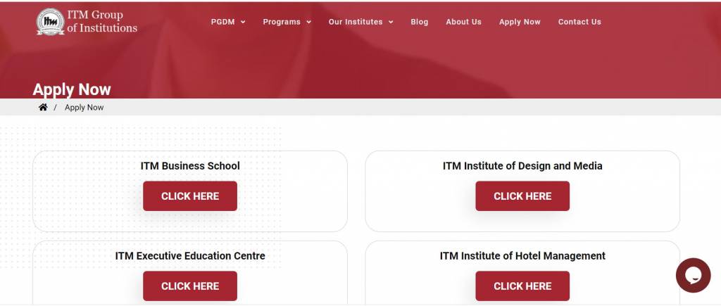 MBA at ITM Business School, Navi Mumbai: Courses & Fees 2022