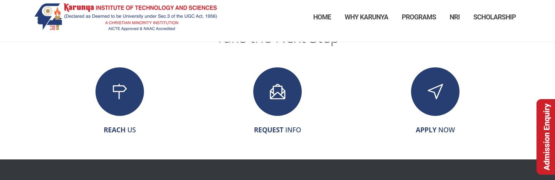 Karunya University Technology and Sciences Course Admissions 2022 ...