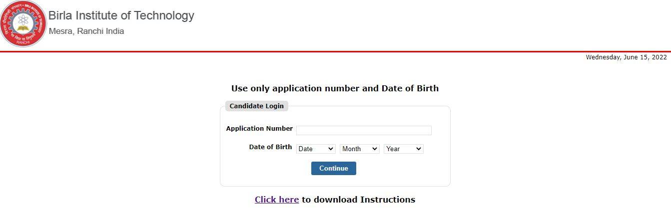 BIT MCA Admit Card 2024: Direct Link and Steps to Download