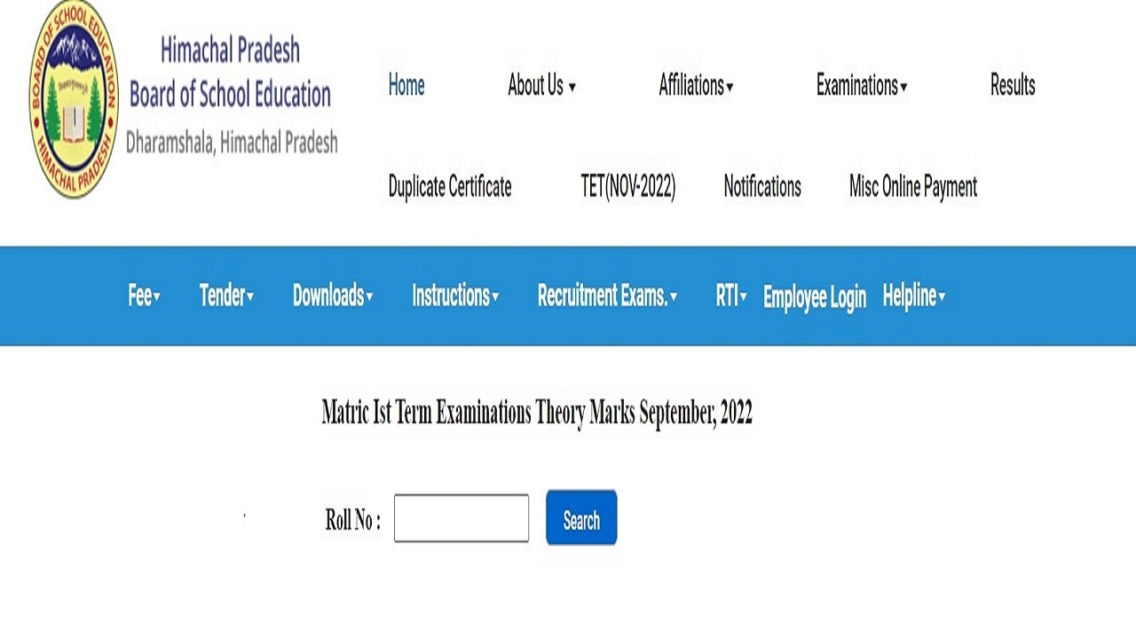 HPBOSE 12 Result 2022 First Term Live Updates; Check HP Board 12th ...