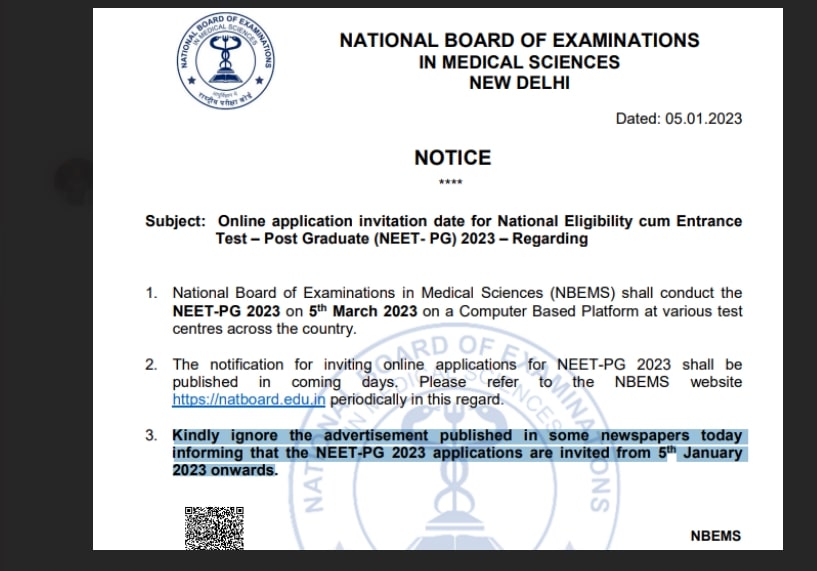 Neet Pg 2023 Application Form - Printable Forms Free Online