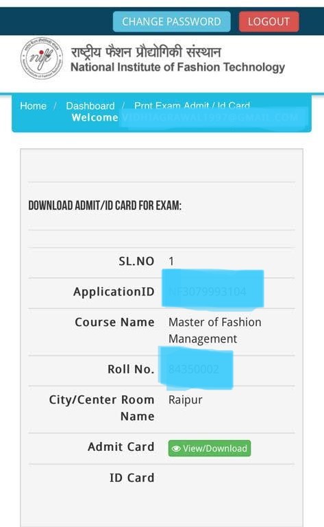 NIFT 2023 Admit Card (OUT Now) Live Updates; Get Direct Link, Steps to ...