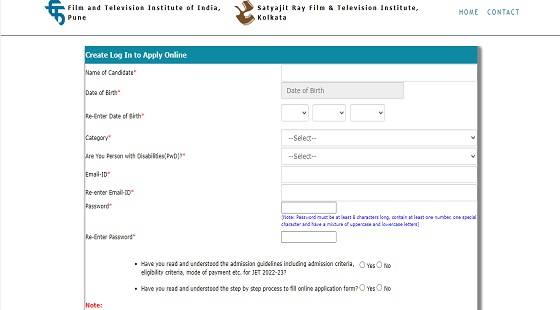 FTII JET 2024 Application Form: Online JET Registration Date, Fees and ...