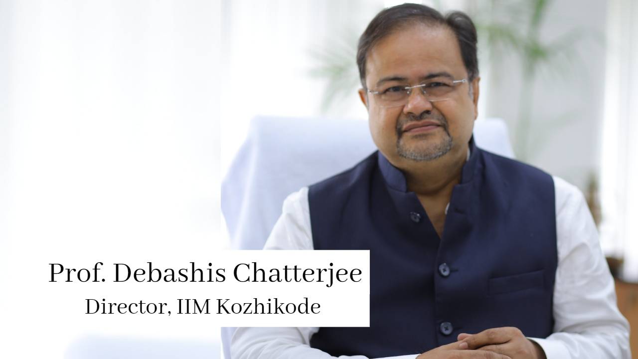 IIM Kozhikode re-appoints Debashis Chatterjee as director