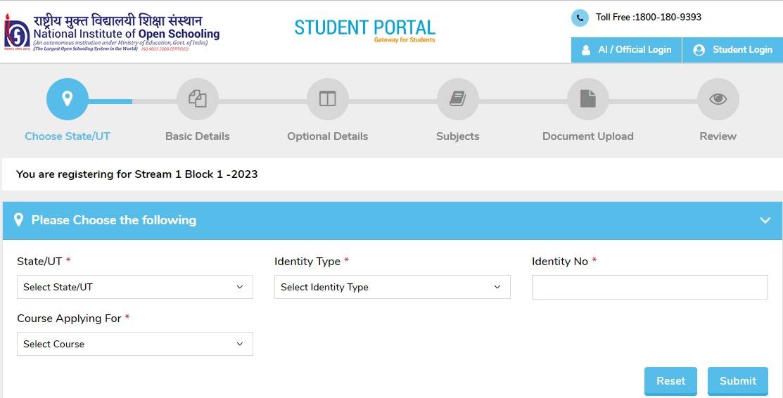 NIOS Admission 2024-25 (Class 10th 10 & 12th): Last Date, Fees, How to ...