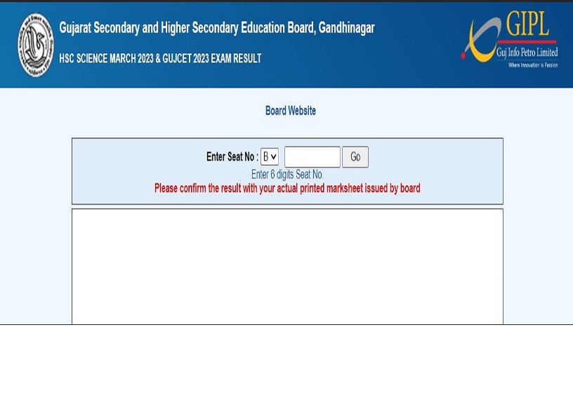 GSEB 12th Science Result 2023 (OUT) Live Updates; Check Gujarat Board ...