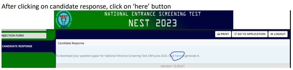 NEST Answer Key 2025: Download Answer Key PDF, and Step to Raise ...