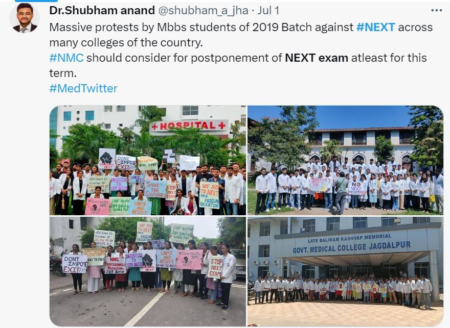 NExT Exam 2024 for MBBS: Mock Test (Cancelled), Dates, Syllabus ...