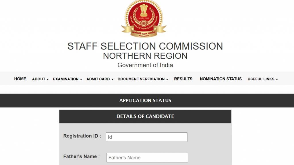 SSC CGL 2023 Application Status out for Northern Region at sscnr.nic.in ...
