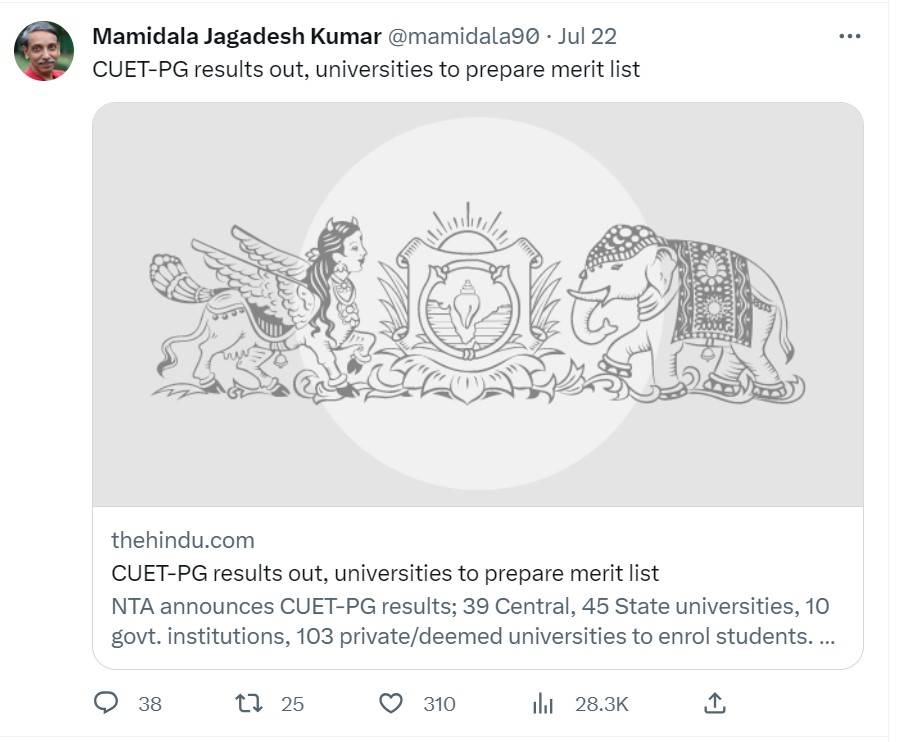 CUET PG 2023: DU First Merit List (Released), Counselling, Cutoff ...