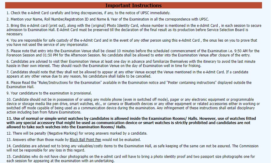 NDA Admit Card 2023 OUT Live: Direct NDA 2 Hall Ticket Link Available Here