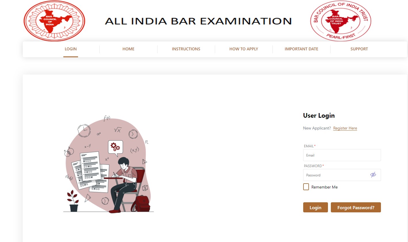 AIBE 18 (XVIII) Registration 2024 Live: Direct Link, Online AIBE Application @allindiabarexamination