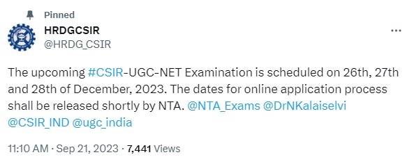 CSIR NET Exam Date 2023 (OUT): Subject-Wise Exam Date, Schedule & Timings
